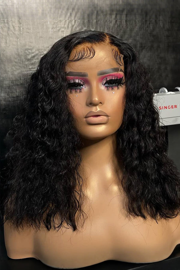 Water Wave Wigs - Premium Human Hair Lace Front Collection – Keswigs