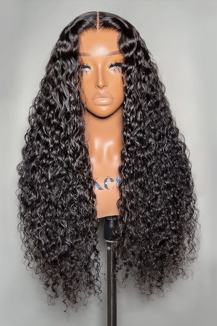 Water Wave Wigs - Premium Human Hair Lace Front Collection – Keswigs